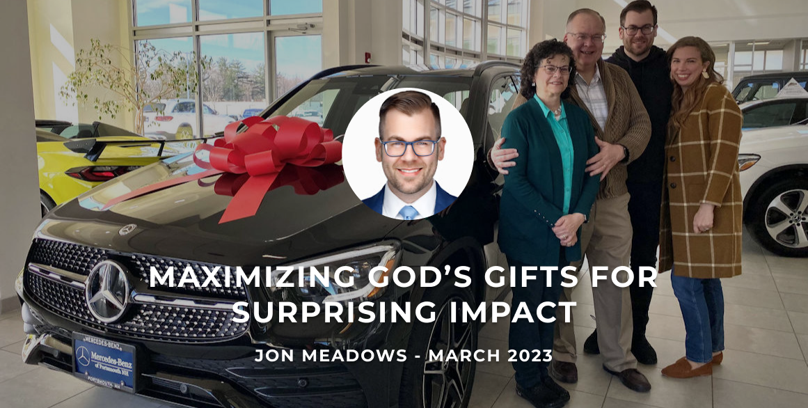 Jon Meadows: Maximizing God’s Gifts for Surprising Impact | Profiles in ...