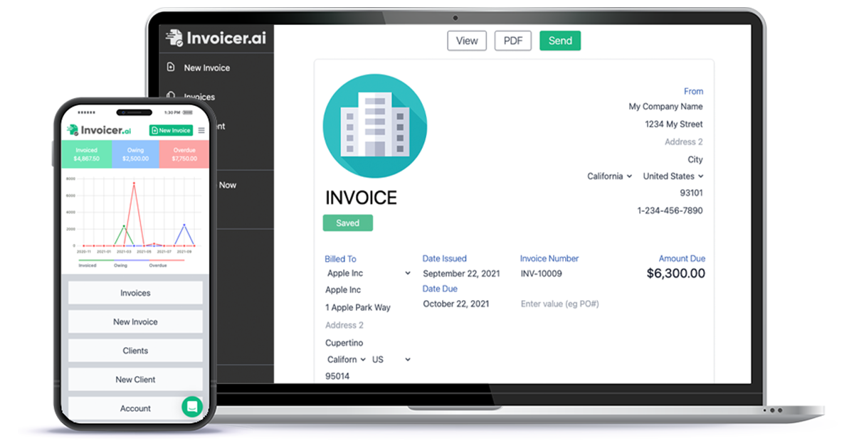 Unlimited Invoices, Estimates, and Clients - Invoicer.ai