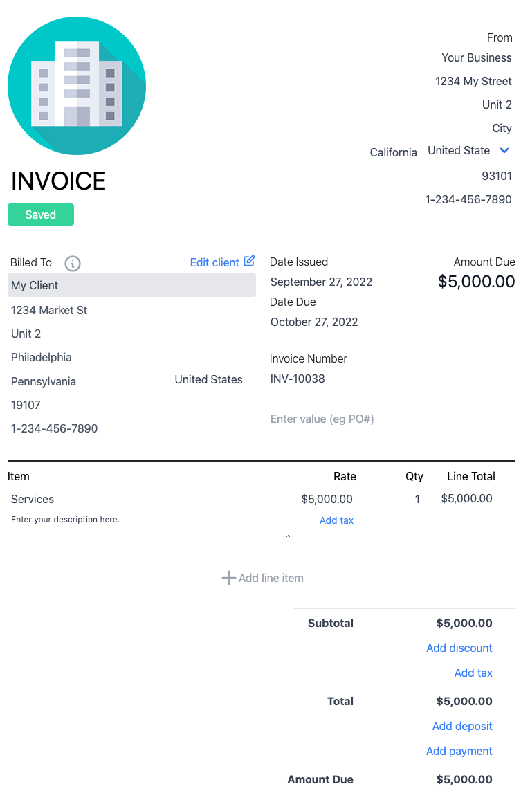 Invoice Generator