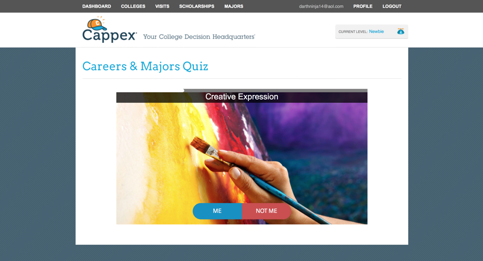 Cappex Live with Traitify