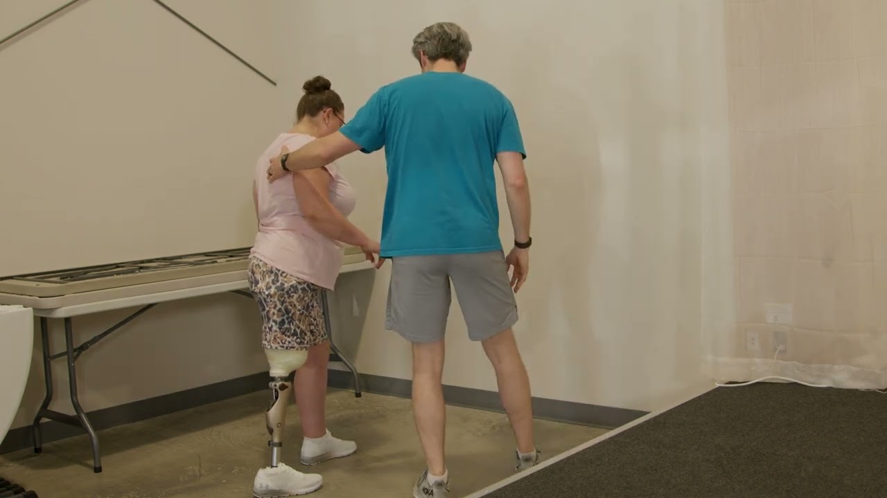 Leap Into Action | Wall Starts Exercise For Amputees | Prep For Your 5k ...
