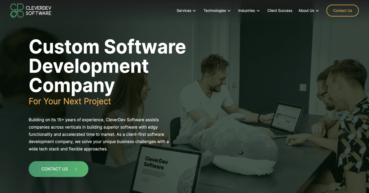 Custom Software Development Company | CleverDev Software