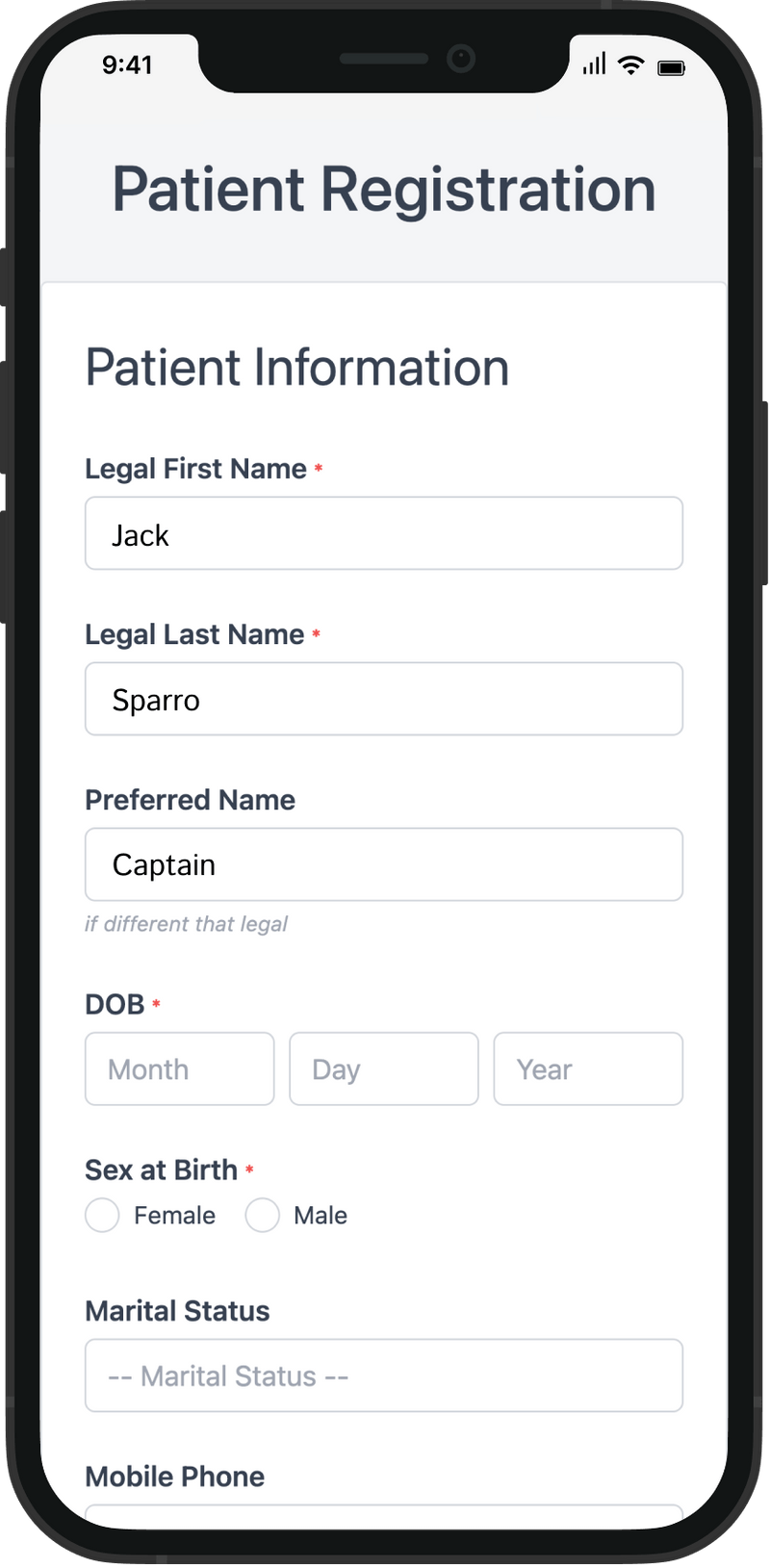 Digital Patient Intake Forms | Streamline Patient Registration