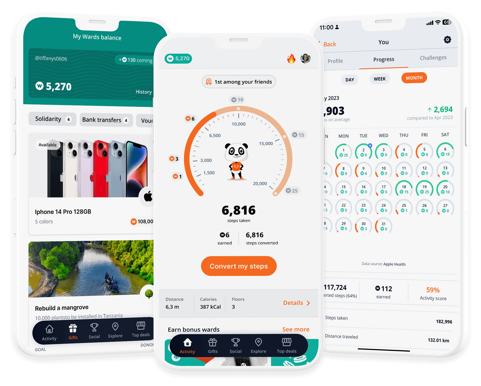 WeWard - L'app mobile qui vous motive à marcher