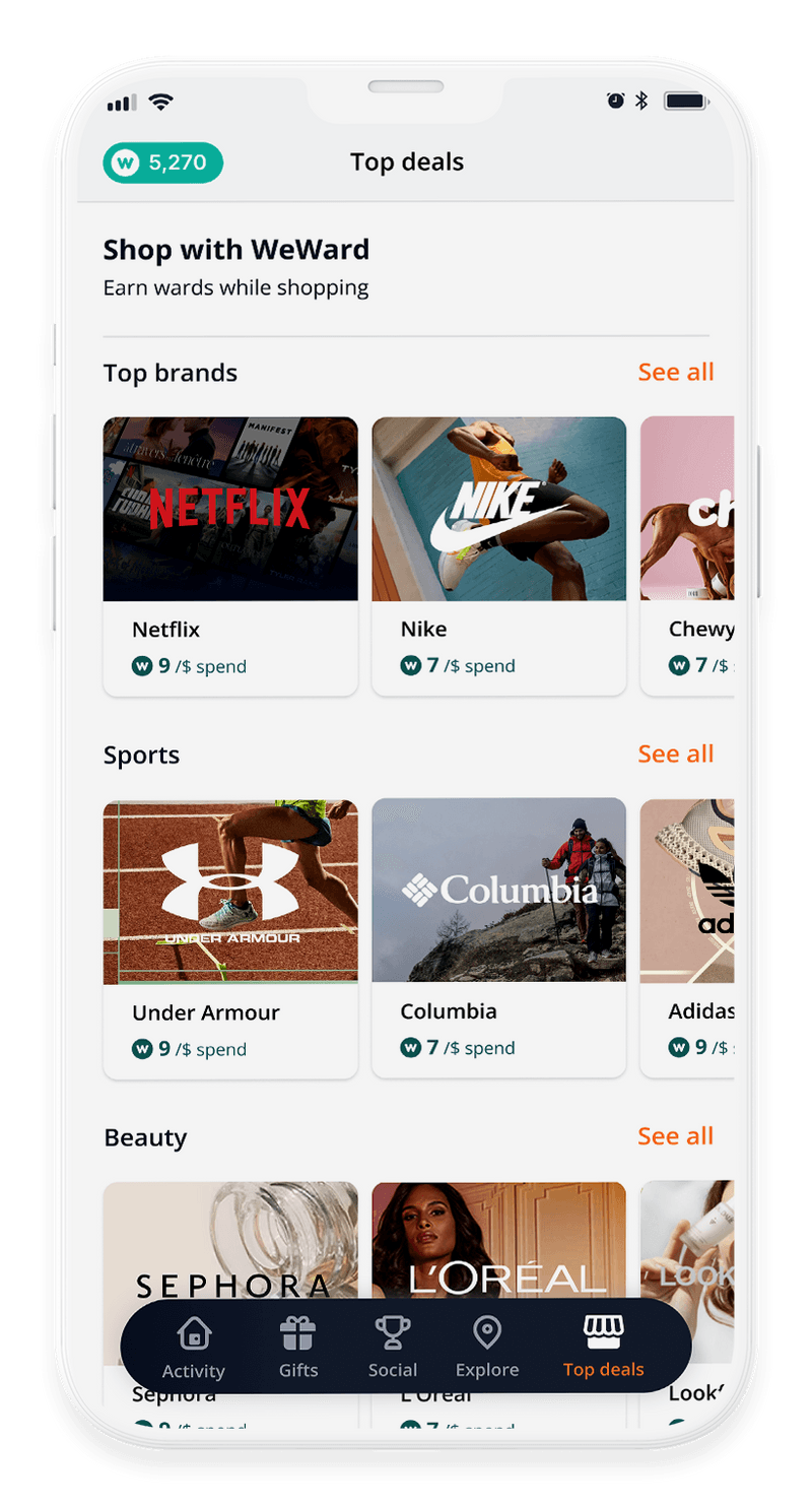 WeWard - L'app mobile qui vous motive à marcher