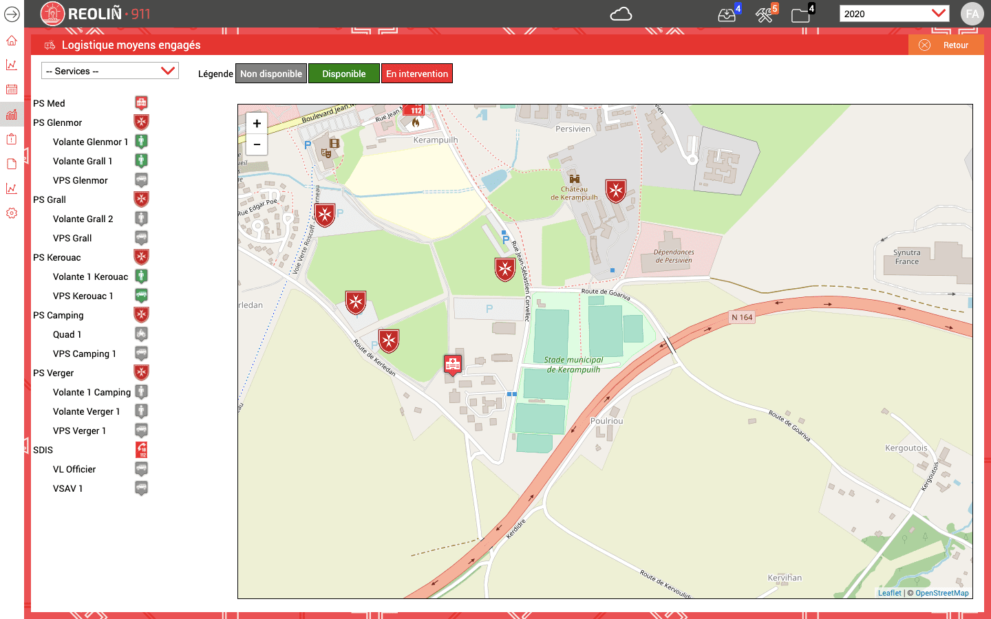 Logiciel de gestion des incidents - Reoliñ