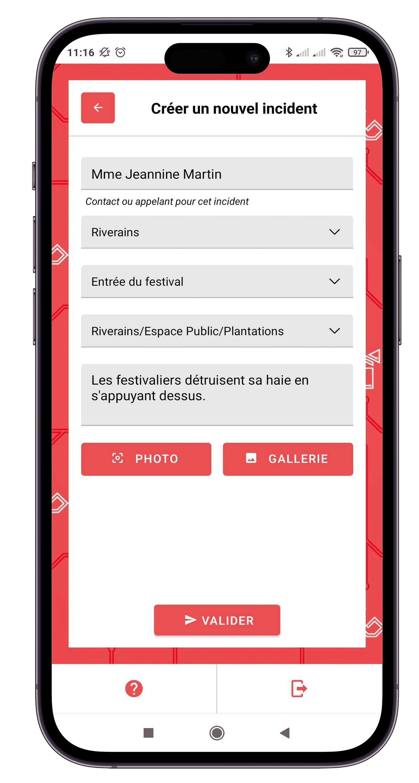 Logiciel de gestion des incidents - Reoliñ