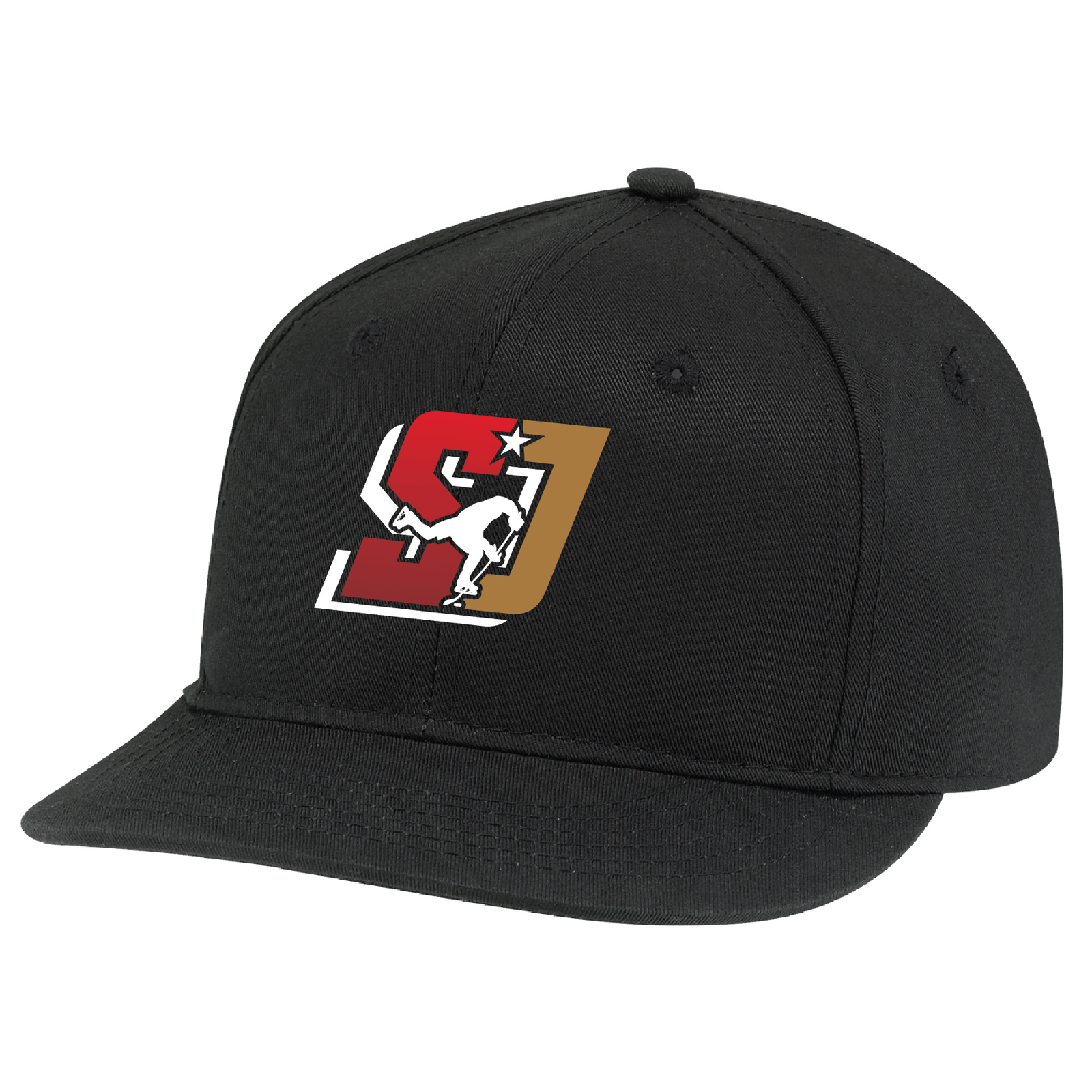 Black SJ Full Colour Hat