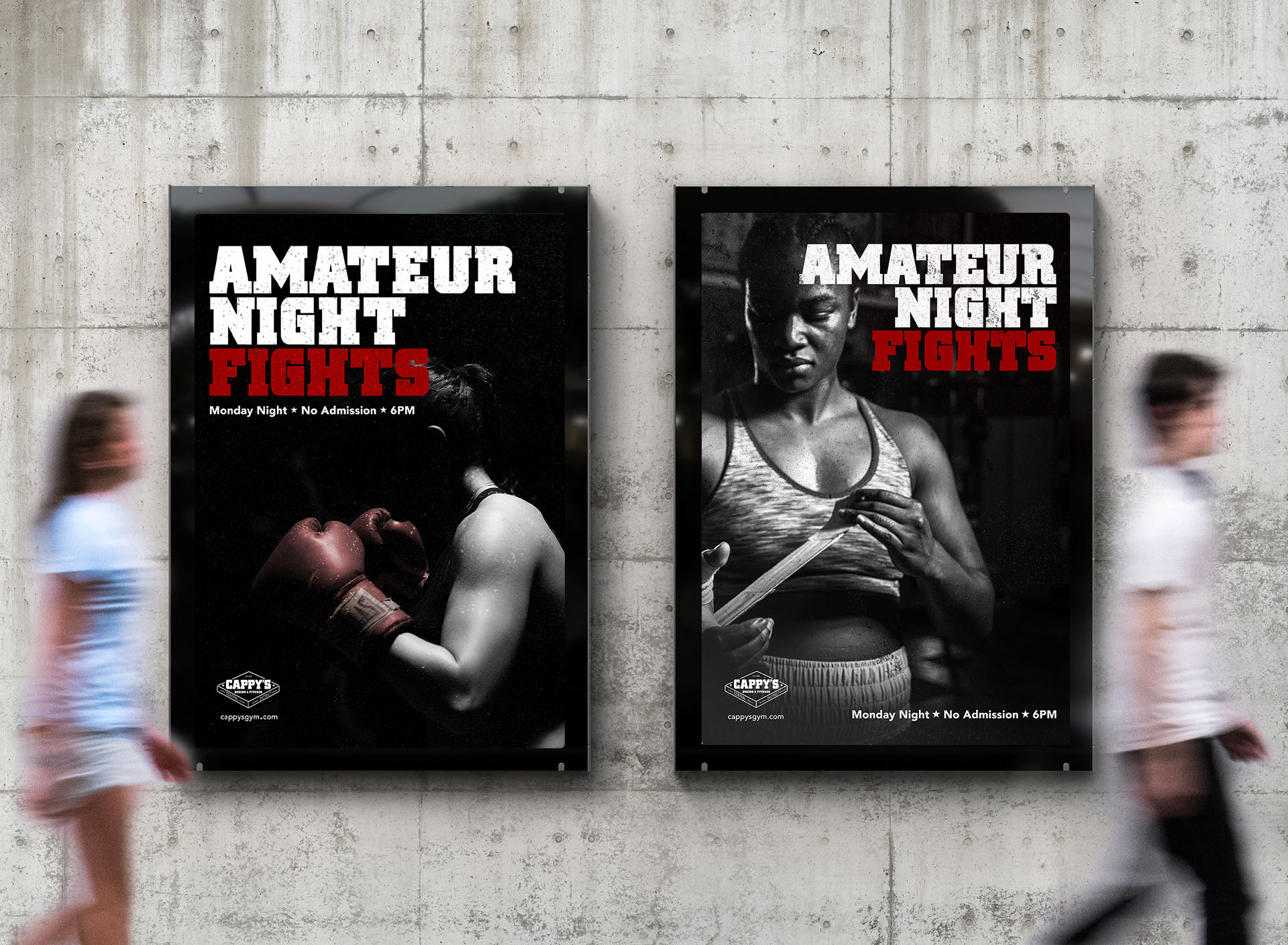 Cappy's Boxing Gym – Branding by Jason Williams