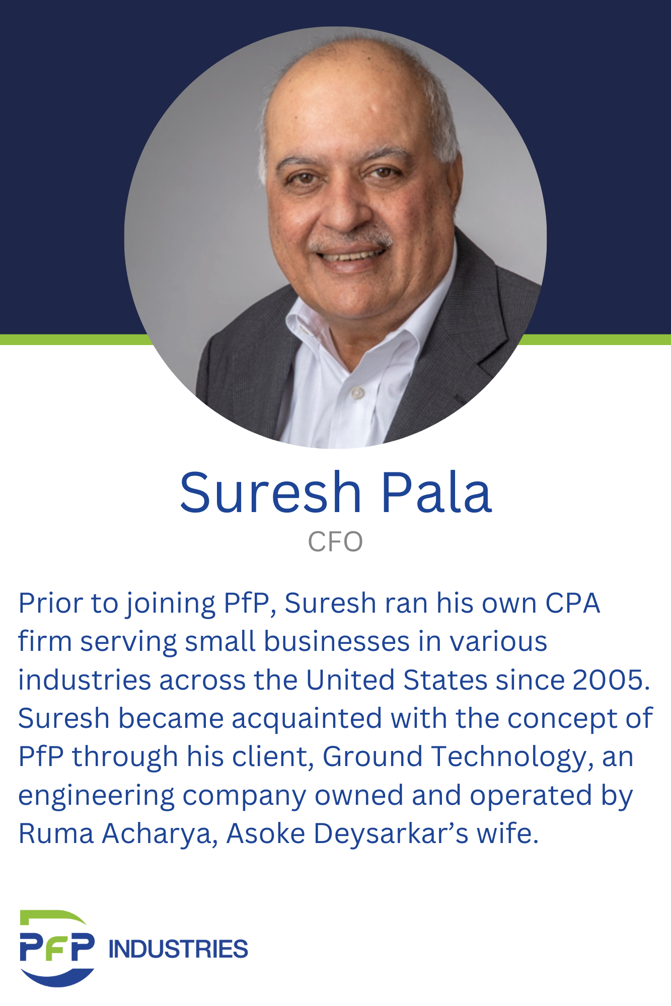About - PfP Industries | 281.371.2000