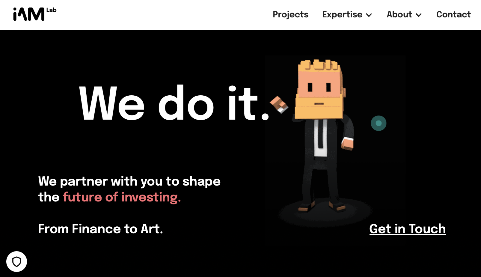 I.AM Lab. Shape the future of investing.