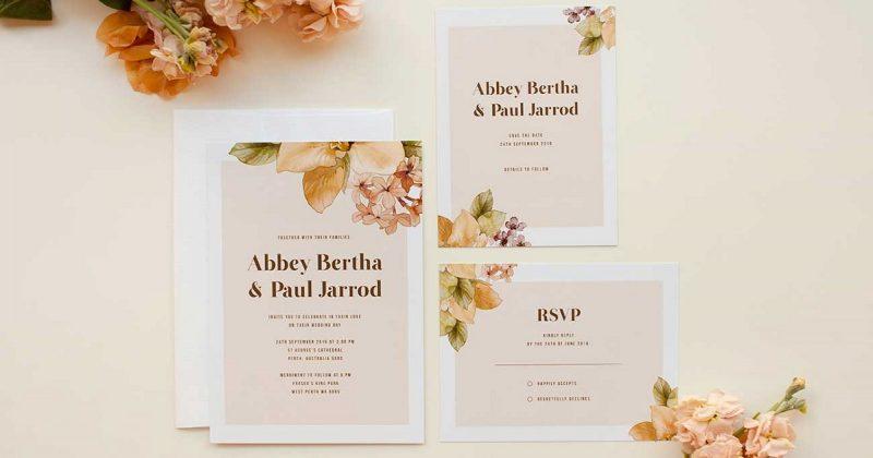 Planning Your Wedding: Invitation Styles