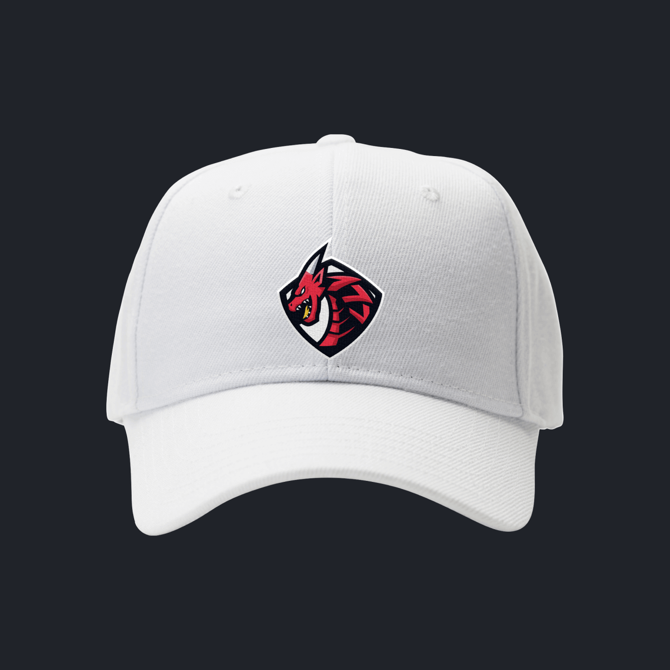 Esports Team Cap White Line - eSports - Webflow Ecommerce Website Template