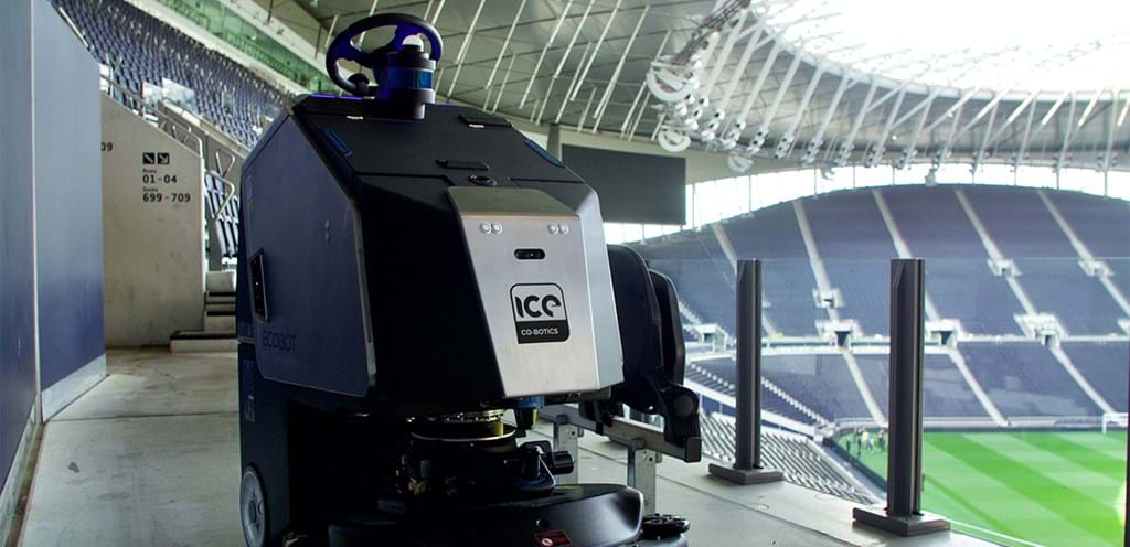 Tottenham Hotspur Stadium introduces revolutionary robotic cleaning ...