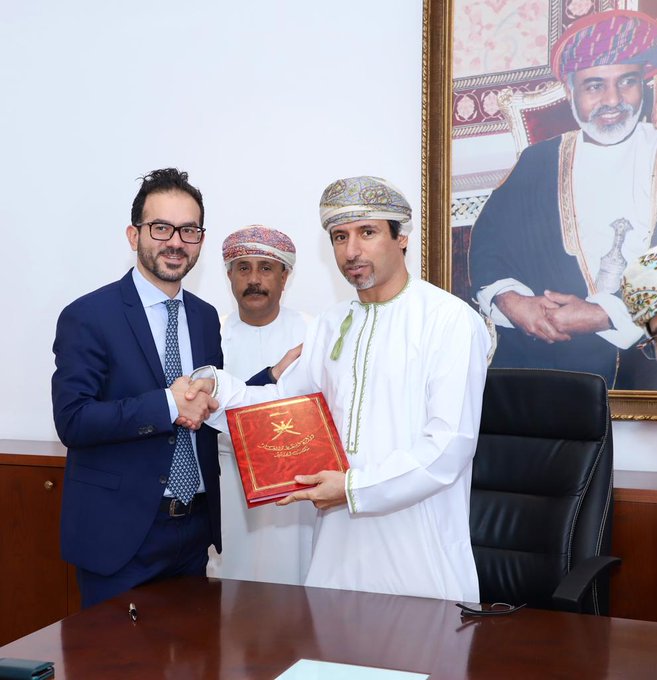 Shell signs gas concession agreement for Block 10 in Oman...