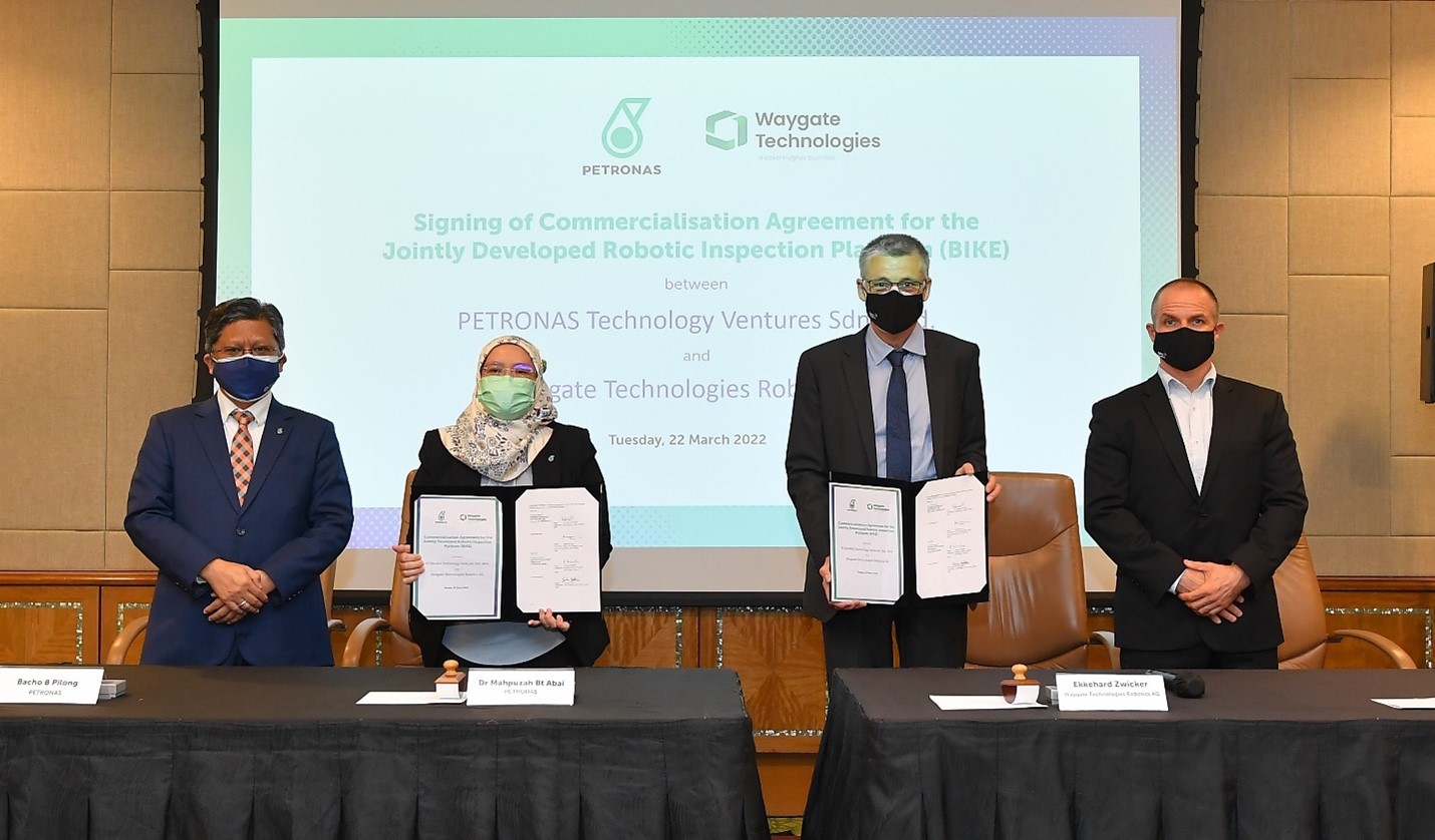 PETRONAS And Waygate Technologies To Commercialise Co-Developed Robotic ...