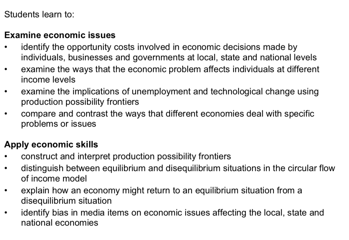 Complete Guide To Year 11 Economics How To Ace HSC Prelim Economics
