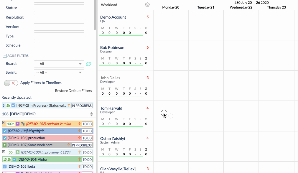 Quick Start Quide | ActivityTimeline