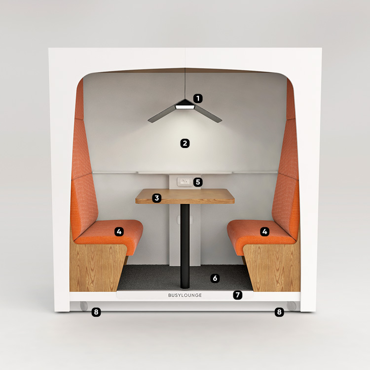 Open Office Lounge Pod | Busypod | Peacepod
