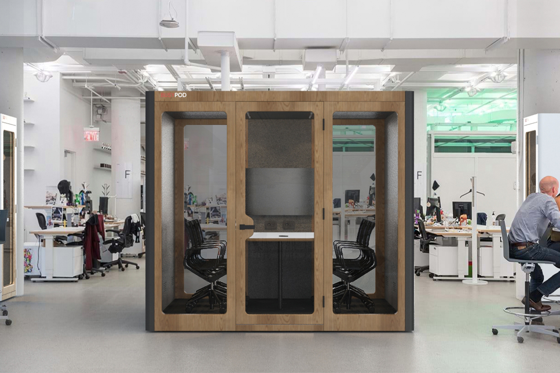Soundproof Extra Large Meeting Pod | Busypod | Peacepod