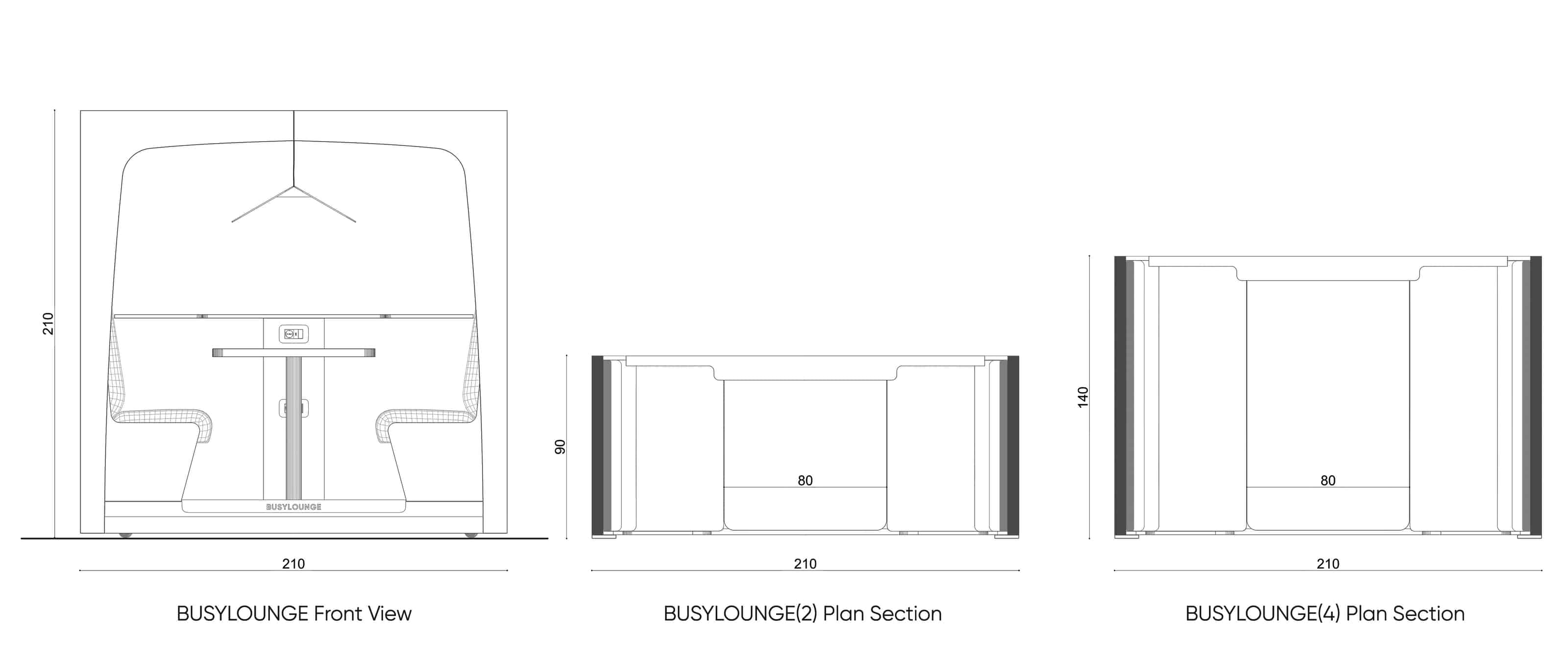 Open Office Lounge Pod | Busypod | Peacepod