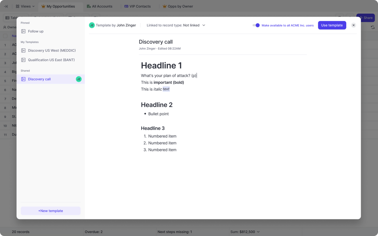 Weflow - Salesforce Productivity Platform