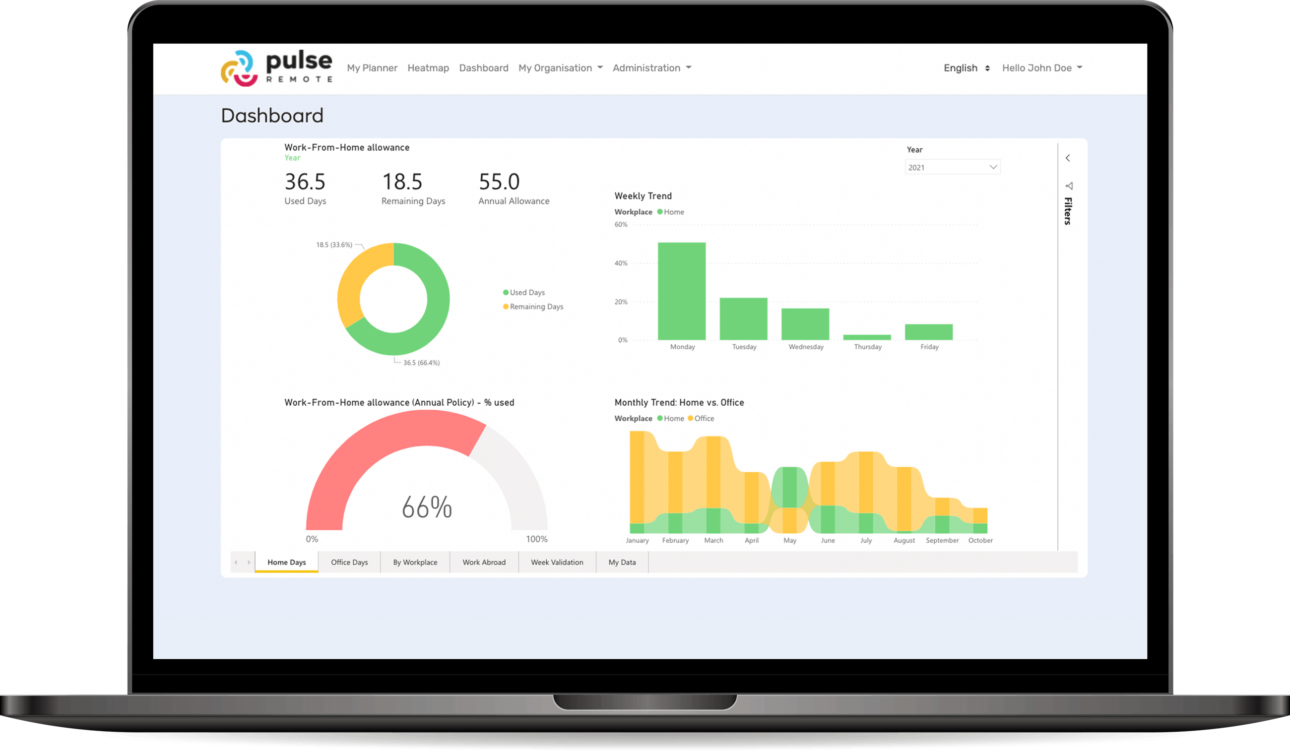 Hybrid Work Solution | Pulse Remote