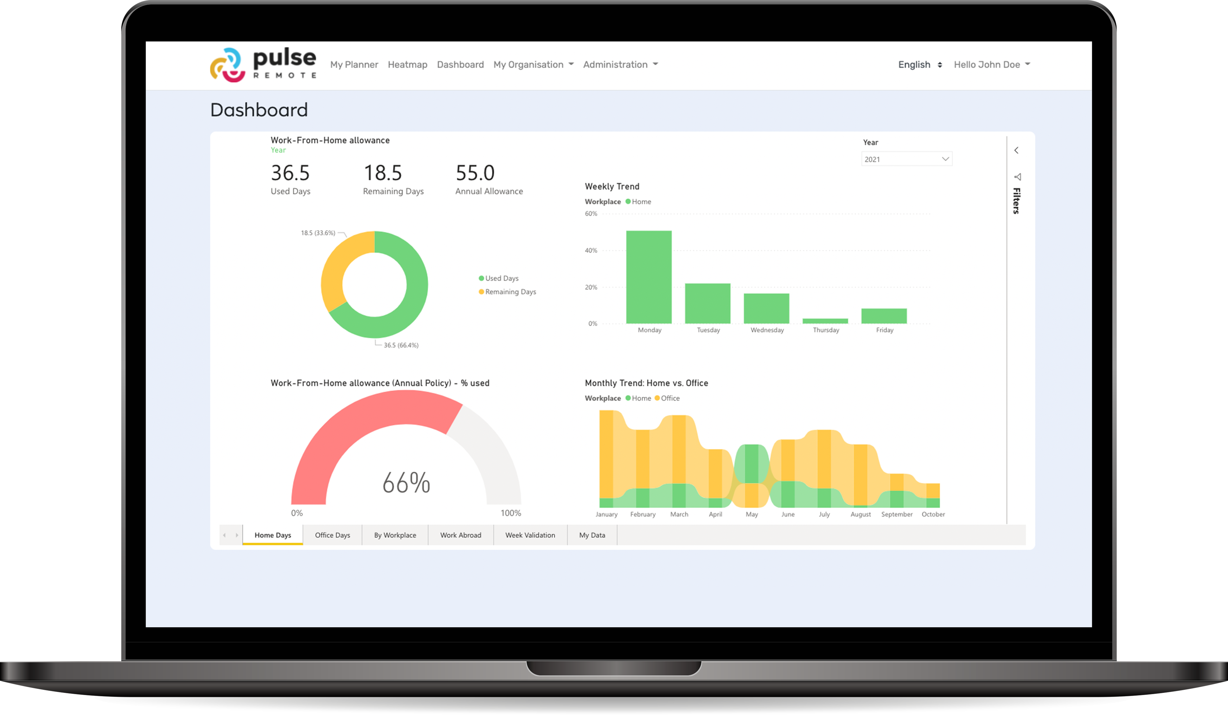 Hybrid Work Solution | Pulse Remote