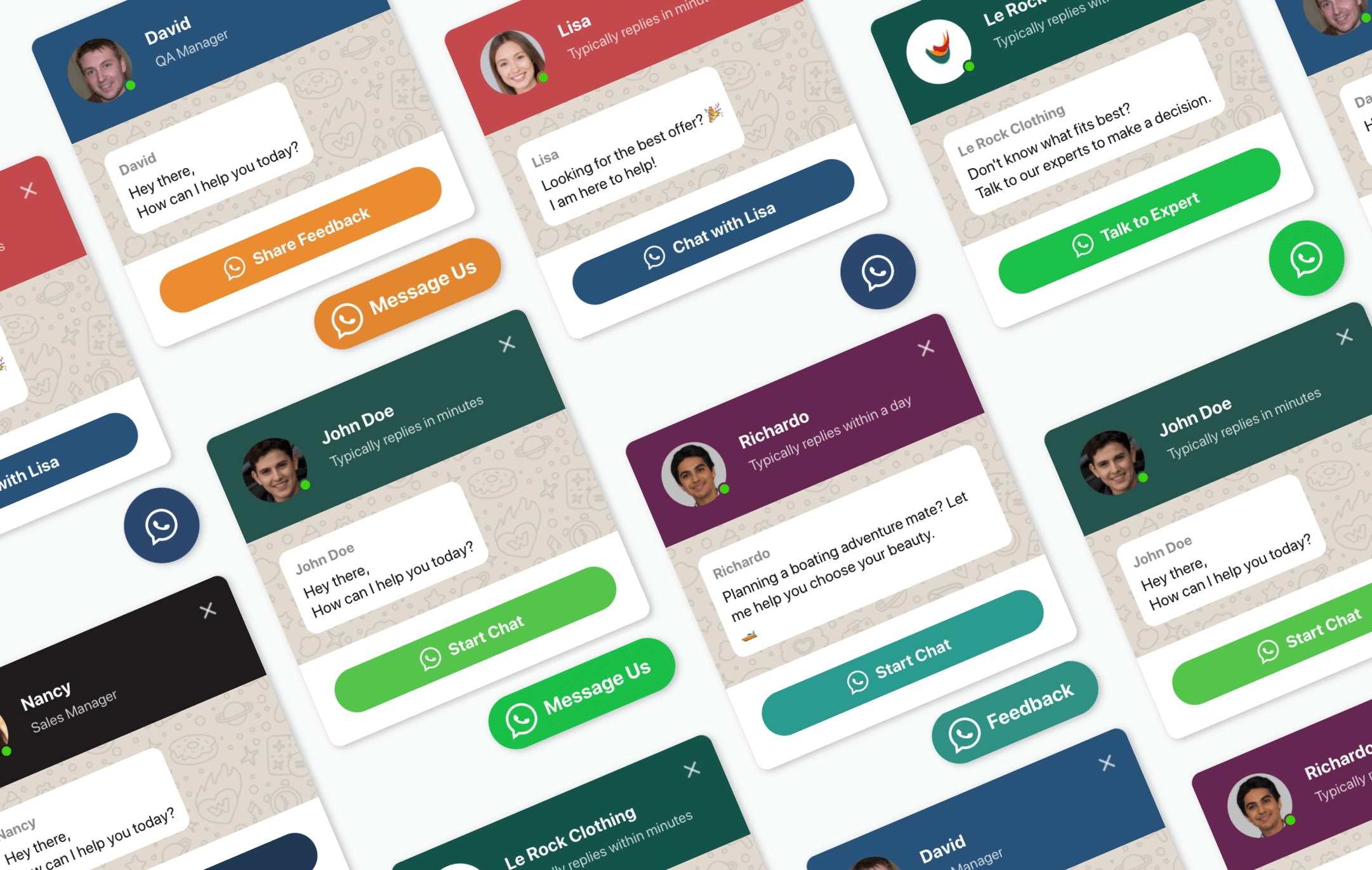WhatsApp Chat Add WhatsApp Chat Widget To Your Website