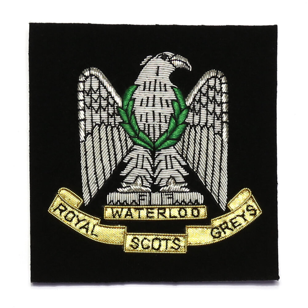 Scots Greys Blazer Badge - The Royal Scots Dragoon Guards Museum Shop