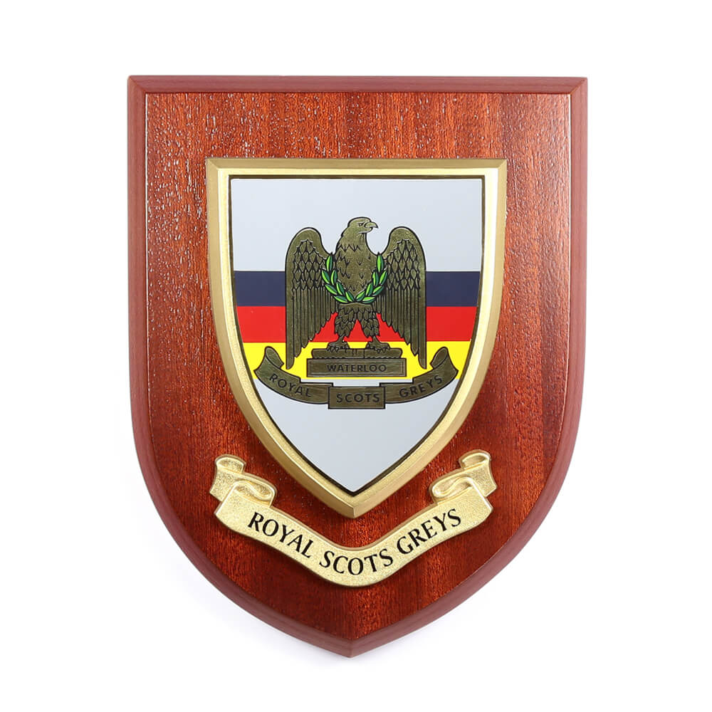 Scots Greys Wall Plaque - The Royal Scots Dragoon Guards Museum Shop