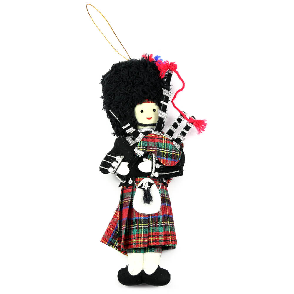 Scottish Piper Christmas Decoration - The Royal Scots Dragoon Guards ...