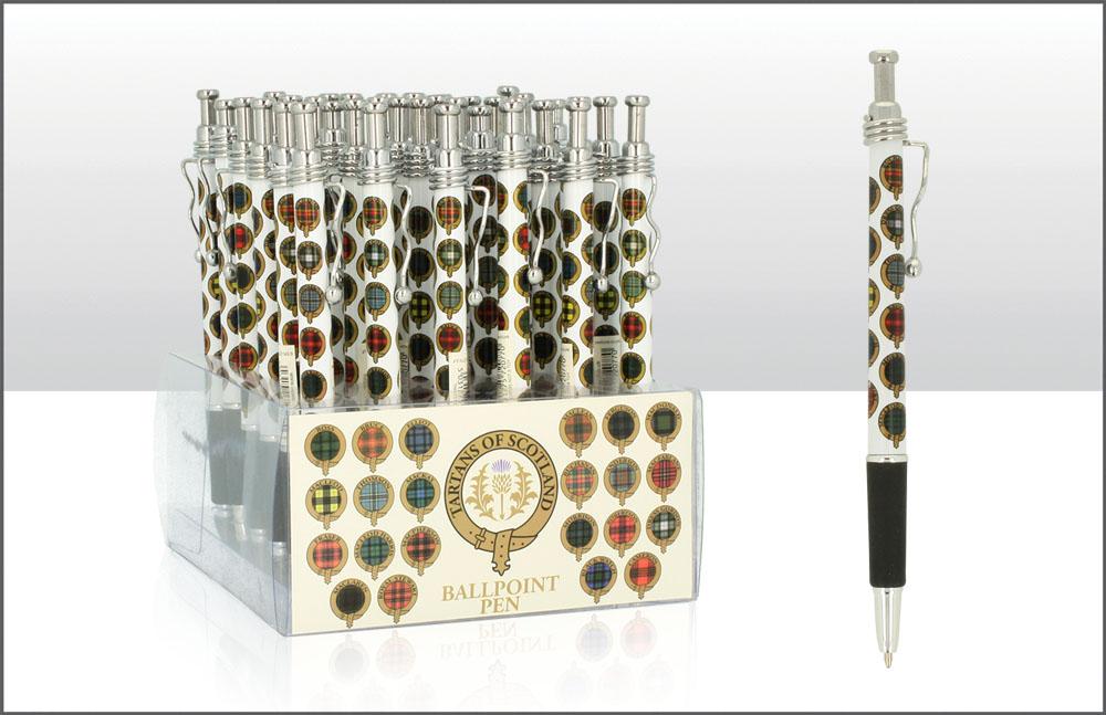 Tartans of Scotland Ballpoint pen - The Royal Scots Dragoon Guards ...