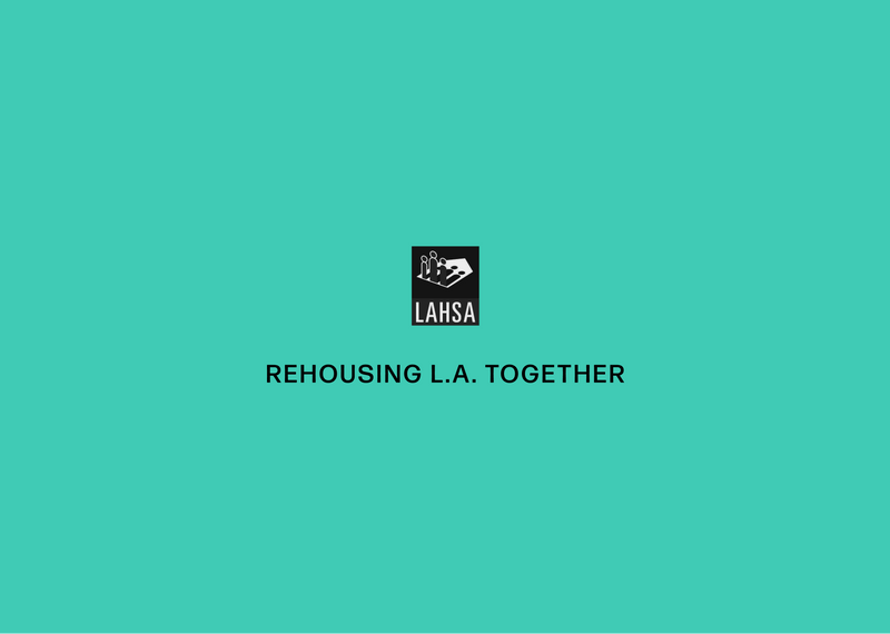 Rehousing L.A. Together Campaign Design