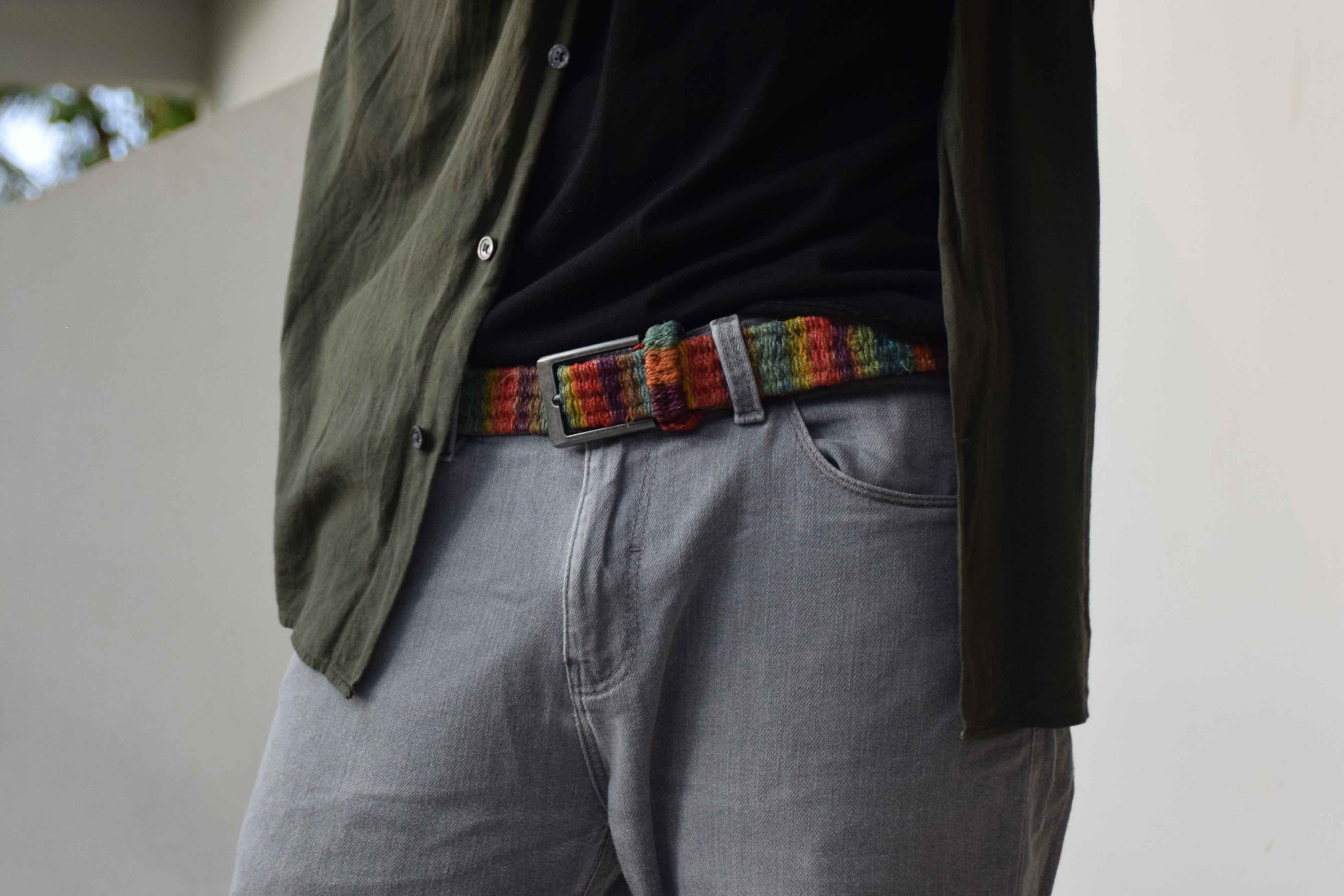 Natural Handcrafted Belts from the Himalayas
