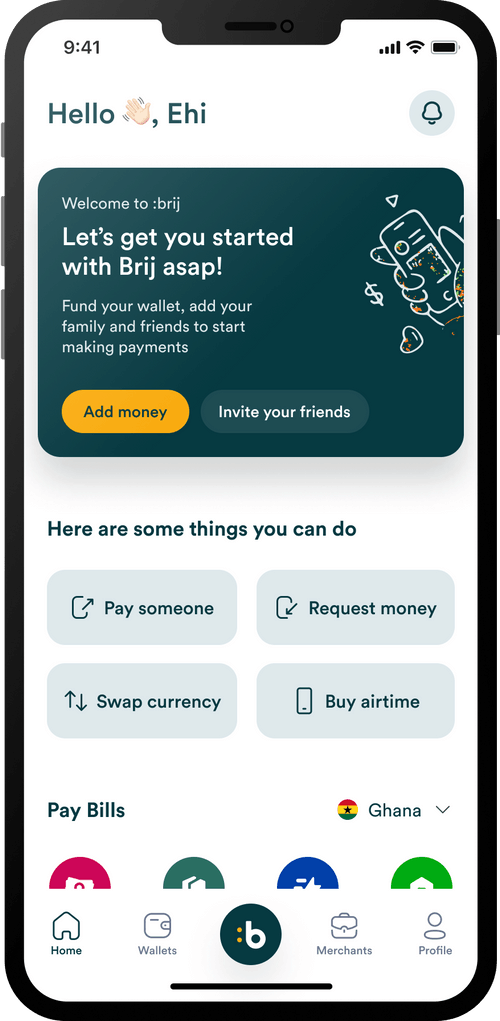 :brij — Borderless Payments for People and Businesses across Africa.