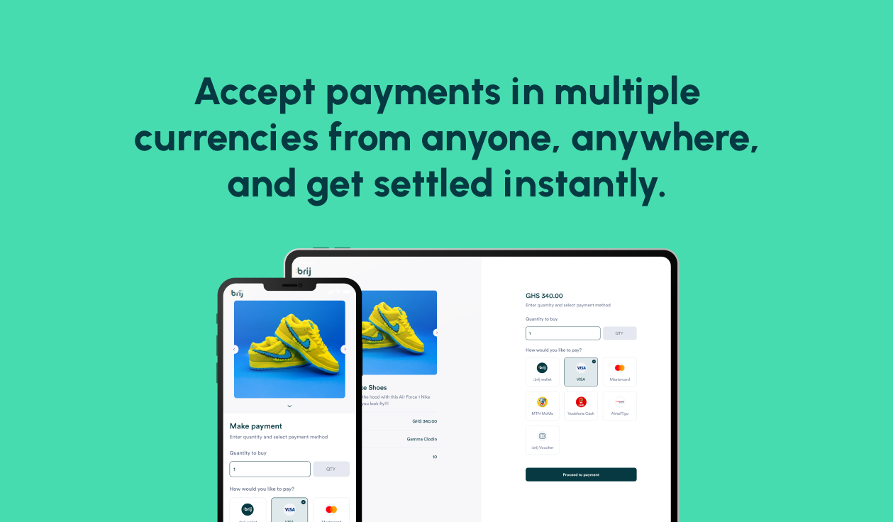 Create a Merchant Account.