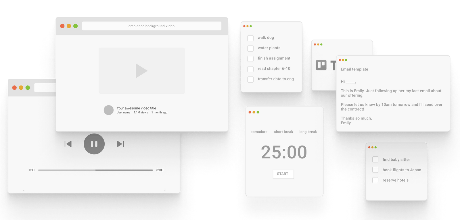 LifeAt: Your immersive workspace for task management & deep focus