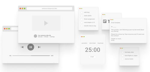 LifeAt: Your immersive workspace for task management & deep focus