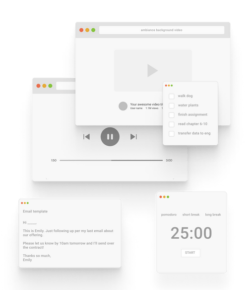 LifeAt: Your immersive workspace for task management & deep focus