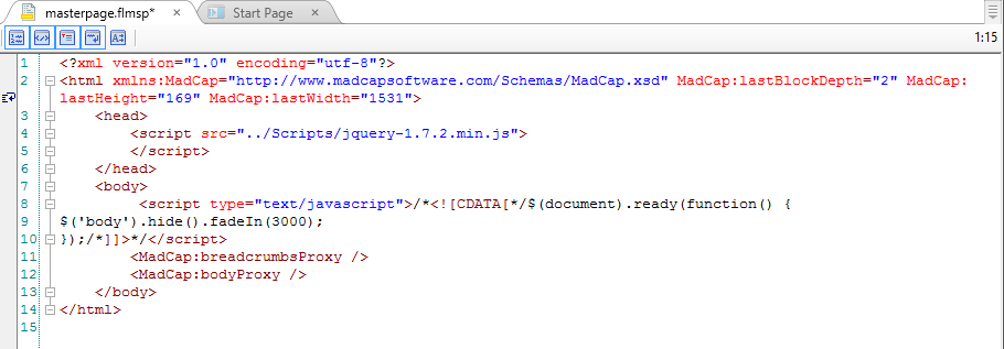 Using JavaScript and jQuery Scripts in MadCap Flare - Craig Wright ...