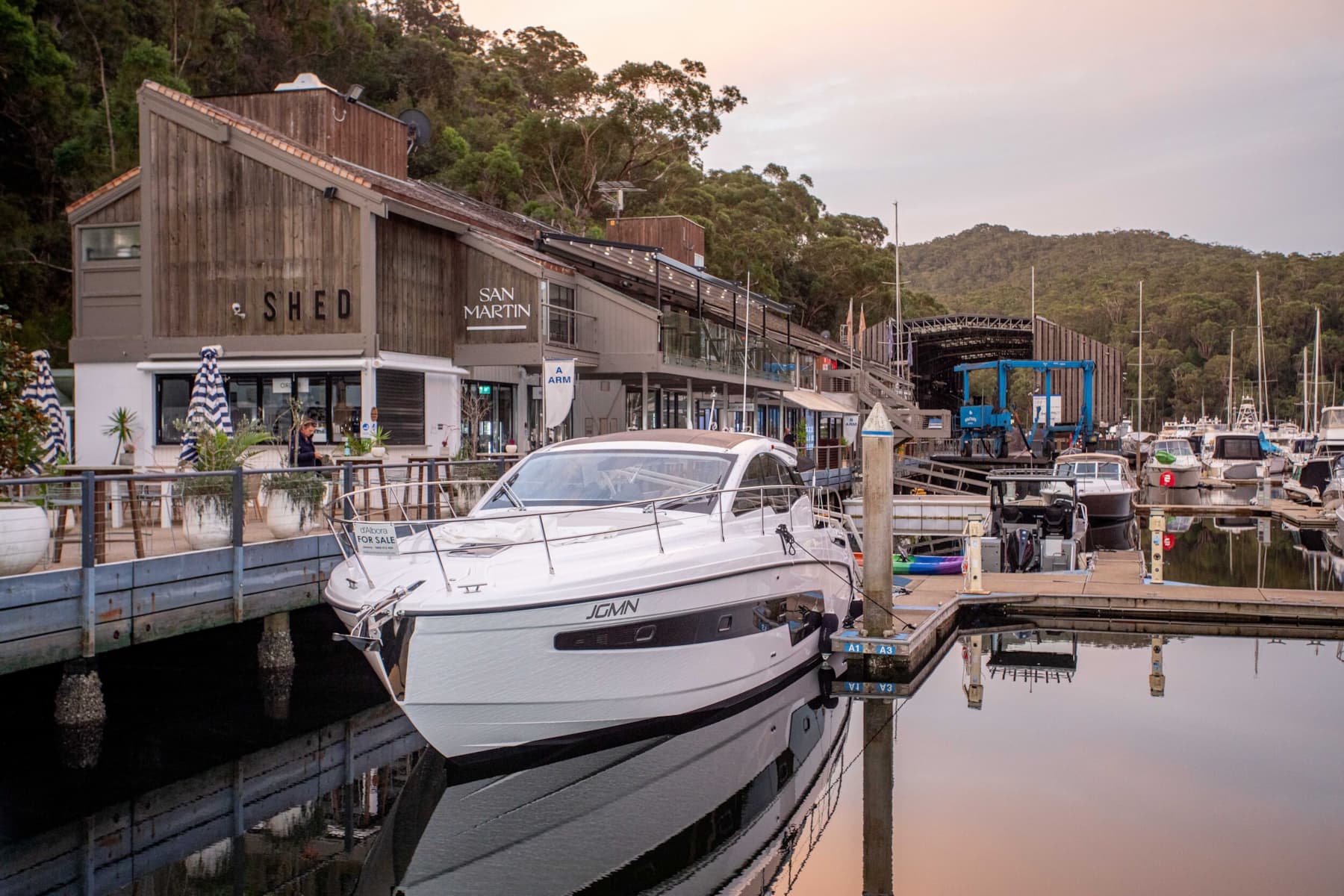 d'Albora Marinas Akuna Bay | Pittwater Marina Berths & Moorings