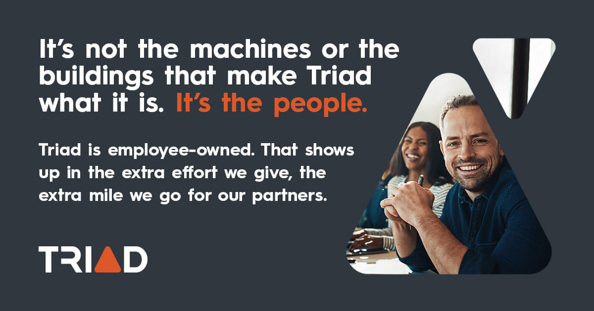 Now hiring owners! Apply to Triad Manufacturing and build brands