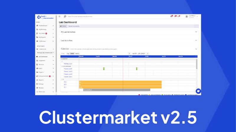 Platform update: Clustermarket v2.5