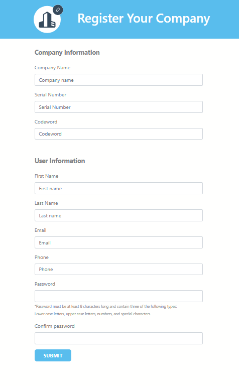 How to Create a User Account