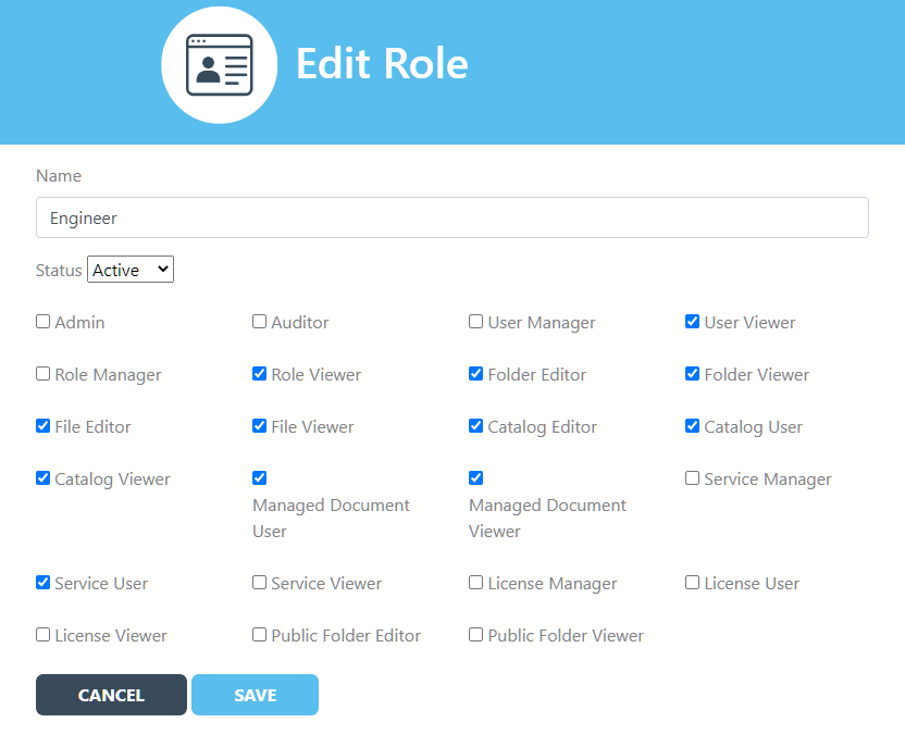 Managing Roles and Rights