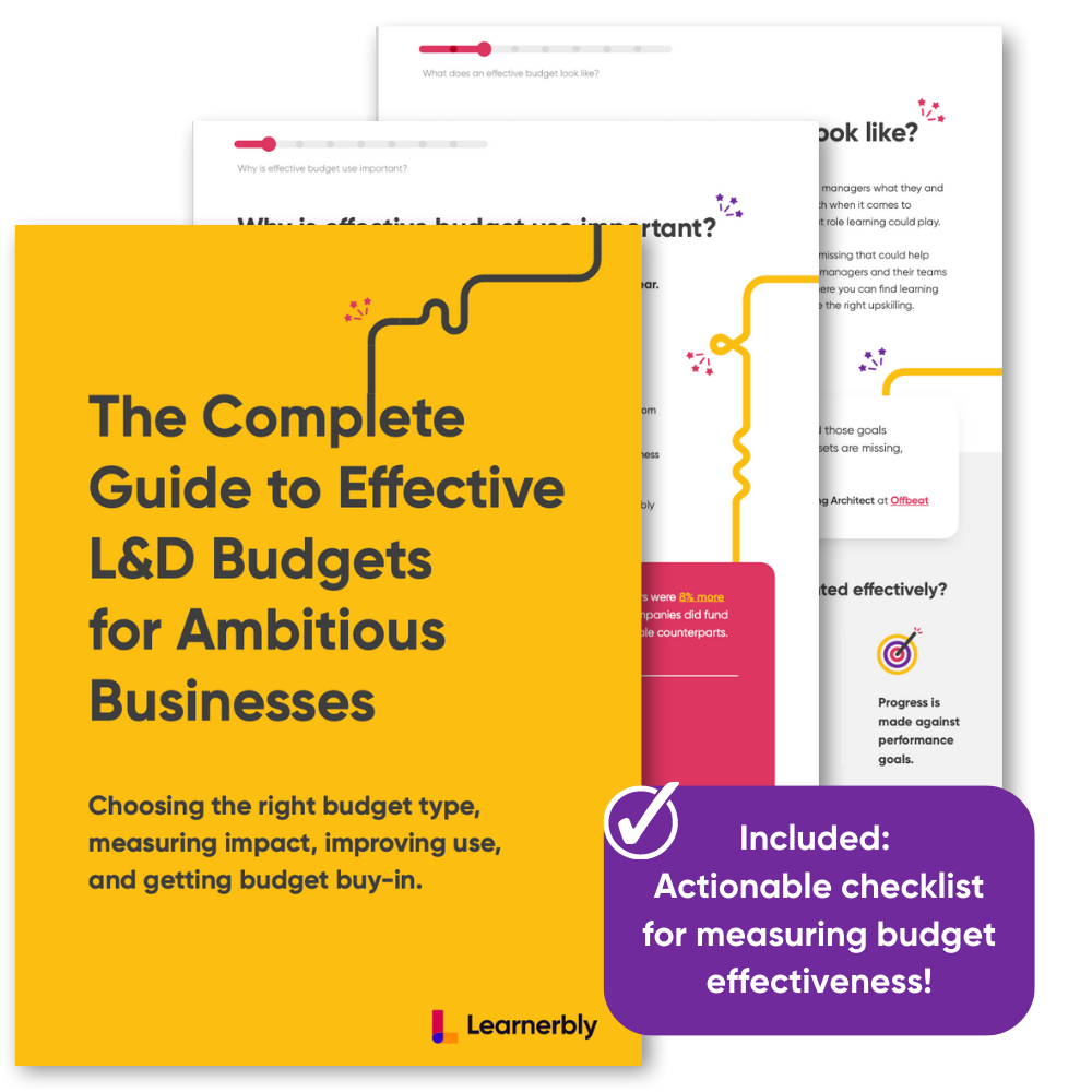 The Complete Guide to Effective L&D Budgets for Ambitious Businesses