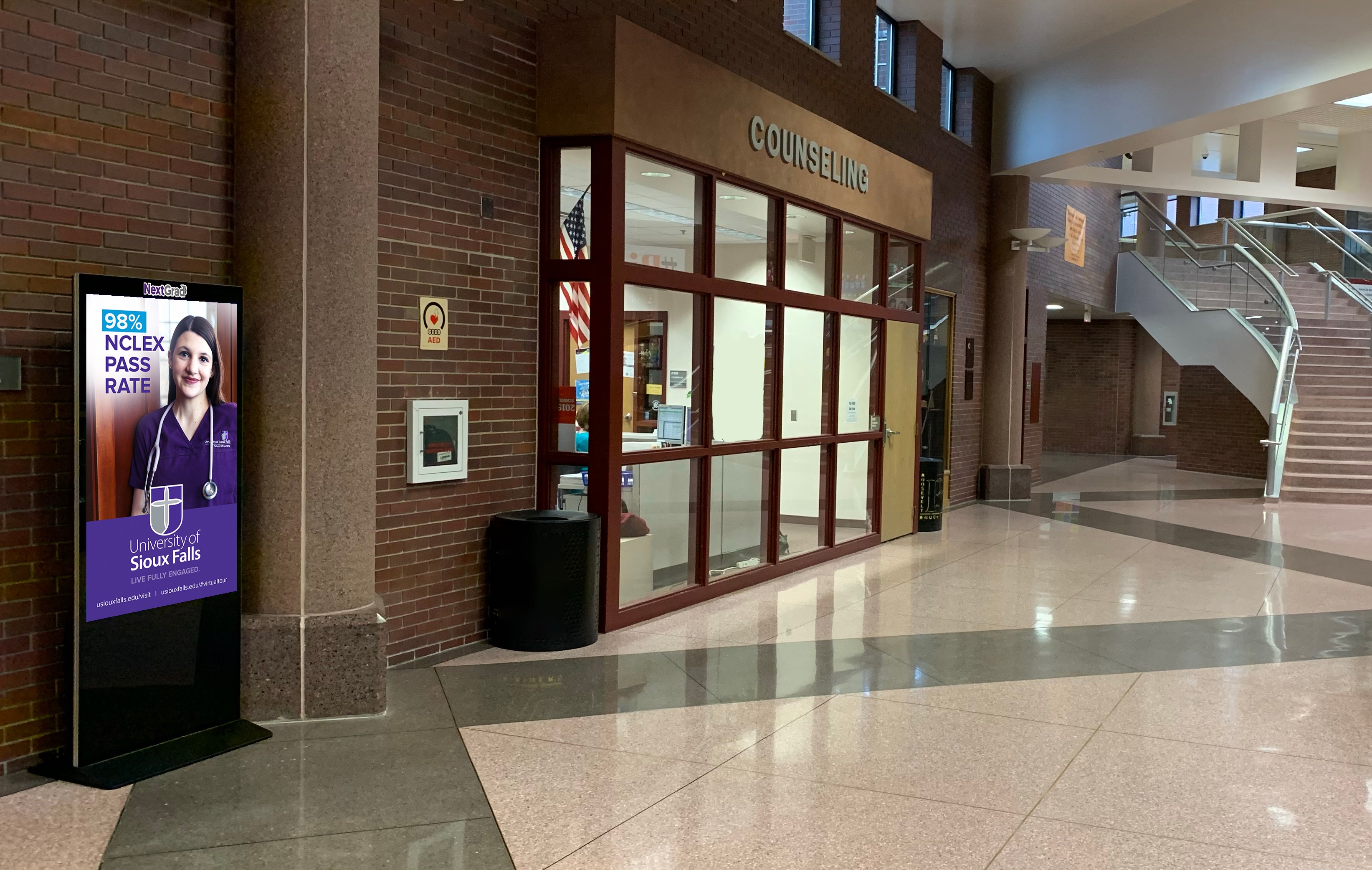 Allen High School Interior