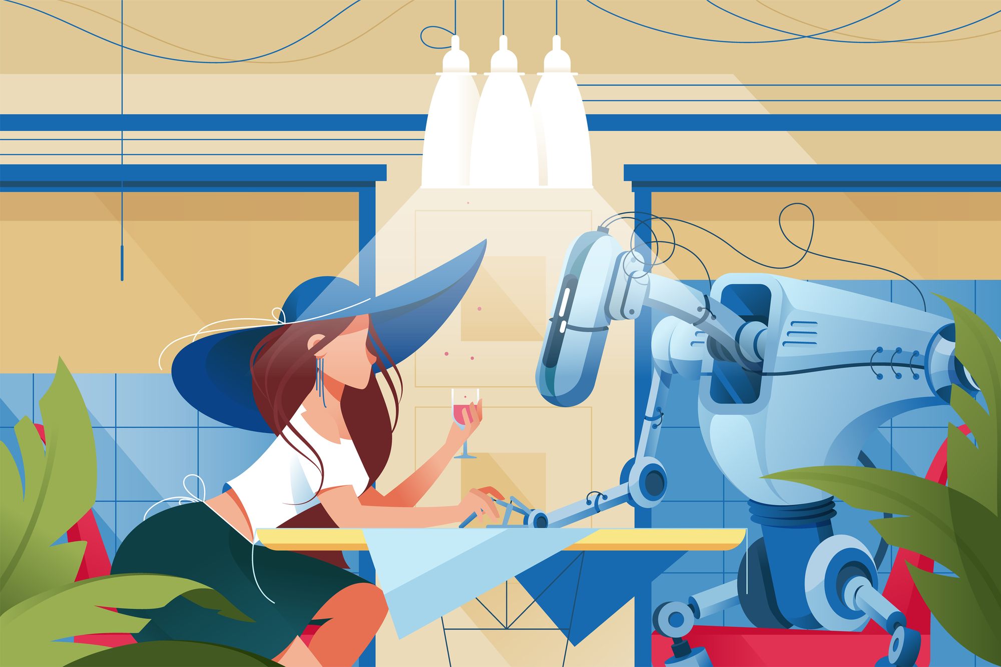 Romantic robots: a new love paradigm