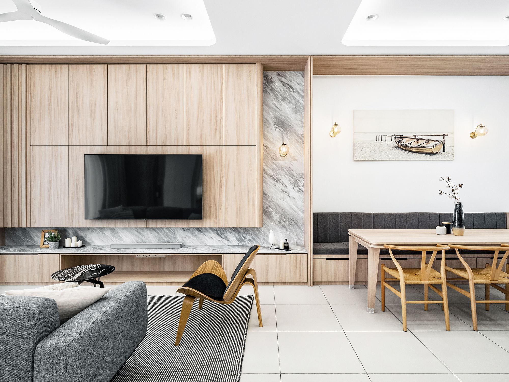 Fera Residence by Pocket Square: Design + Build